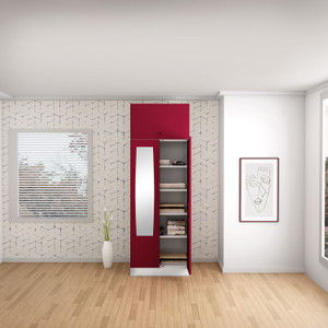 Godrej Interio Slimline 2 Door 4 Shelf Metal Almirah Price in India ...