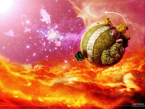 king kai planet poster|dragon ball z poster|anime poster|size:12x18 ...