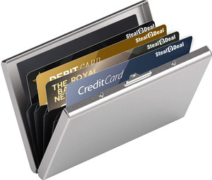 Flipkart.com | StealODeal RFID Protected Slim Stainless Steel Debit ...