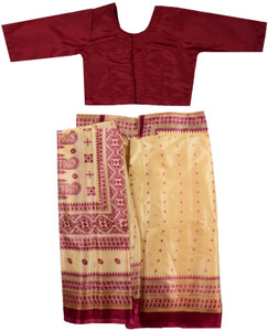 fancydressup BIHU SAREE/ASAMI SAREE Kids Costume Wear Price in India ...