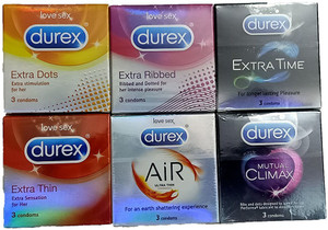 different flavoured condoms
