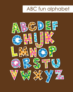 KD english alphabets Sticker Poster Paper Print - Educational posters ...