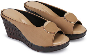 Khaki Wedges - Buy Khaki Wedges Online at Best Prices In India ...