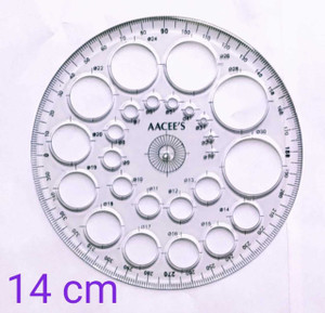 360 degree circle scale