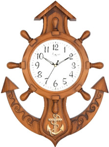 Siddharth QUARTZ Analog 59.5 cm X 44.5 cm Wall Clock Price in India ...