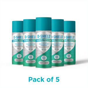 D SHIELD 24 Hrs Protection Surface Disinfectant Spray Against Virus ...