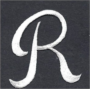 iron on script letter