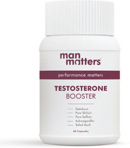 Man Matters Pure Shilajit, Gokshura and Ashwagandha Capsules | Natural ...