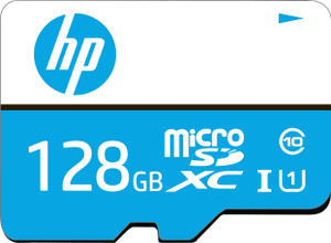 HP MX310/mi310 UHS-I U1 128 GB MicroSDHC Class 10 100 MB/s Memory Card ...