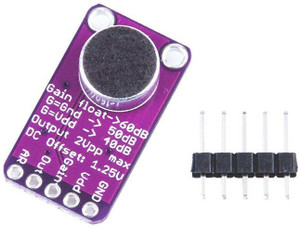 Flyrobo MAX9814 High Performance Microphone AGC Amplifier Module ...