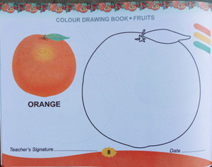 orange coloring book