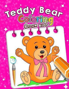 coloring book teddy bears