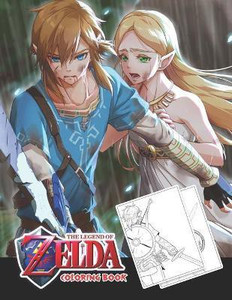 the legend of zelda coloring book