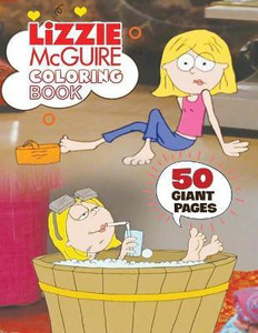 lizzie mcguire coloring book