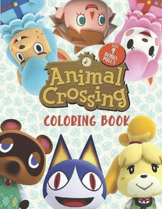 animal crossing coloring book