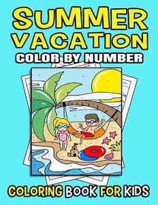 summer vacation coloring book