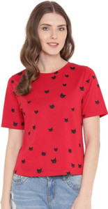 Girls Red T Shirts - Buy Girls Red T Shirts online at Best Prices in ...