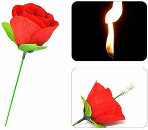 fire rose trick