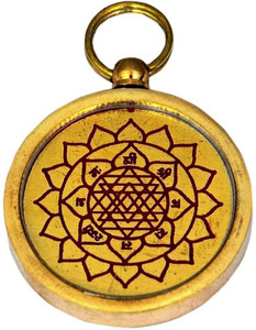 Takshila Gems Sri Yantra Pendant for Men and Women, Sri Yantram Locket ...