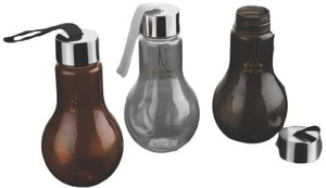 FAAS bulb shape bottle 3 PS( Multicolour) 400 ml Plastic Bottle - Buy ...