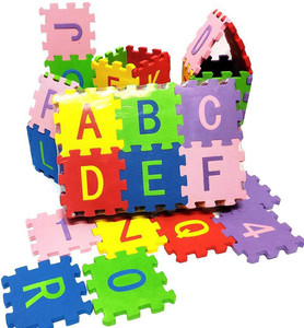 TechBlaze Large Size Alphabet puzzle Mat for Kids ,Educational ABCD ...