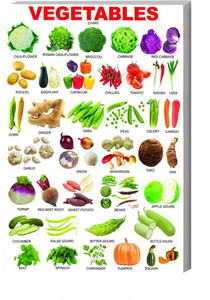 vegetables name