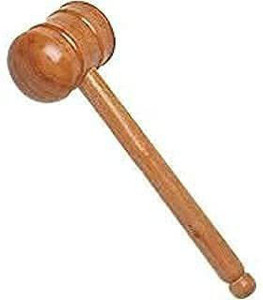 BlissMo Wooden Knocking Hammer Mallet Double Sided Wooden Bat Mallet ...