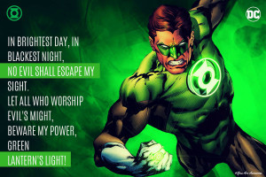 Famous Green Lantern Quotes