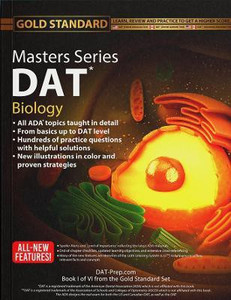 DAT Biology Masters Series, Comprehensive Preparation and Practice for ...