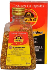 SEVEN SEAS Original Cod-Liver Oil 500 Cap Price in India - Buy SEVEN ...