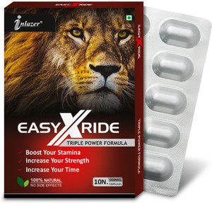 inlazer Easy X Ride | Organic Capsules Improve Male Endurance Long ...