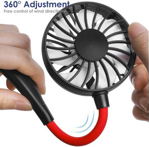 TECHEL Portable Hand Free Neck Fan Portable Hand Free Neck Fan USB Fan ...