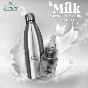 Secular Steel Milk Container - 1000 ml, 250 ml Price in India - Buy ...