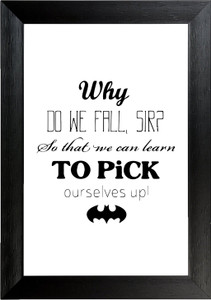 why do we fall bruce poster