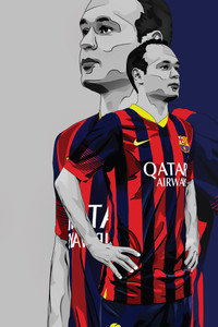 Andres Iniesta Poster Paper Print - Sports posters in India - Buy art ...
