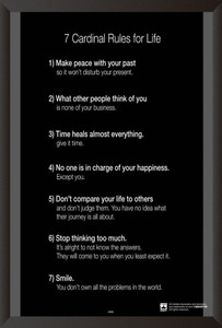 7 cardinal rules