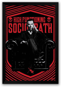 Athah Poster High Functioning Sociopath Bbc Sherlock Inspired