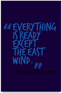 iMerch Is Ready Except The Quotes By Chinese Proverb Photographic Paper ...