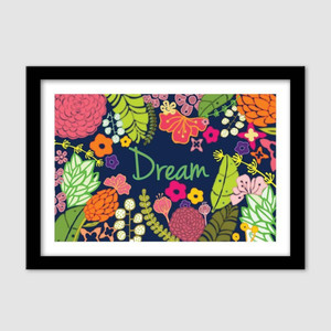 EurekaDesigns Poster Dream Laminated & Wall Mounted Photographic Paper ...