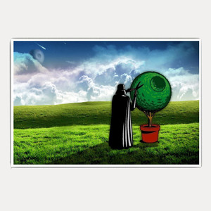 Star Wars The Green (18x12) Paper Print - Abstract posters in India ...