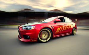 Mitsubishi Lancer Paper Print - SB ART posters - Vehicles posters in ...