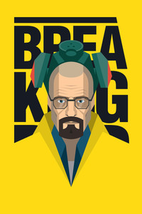 breaking bad yellow background