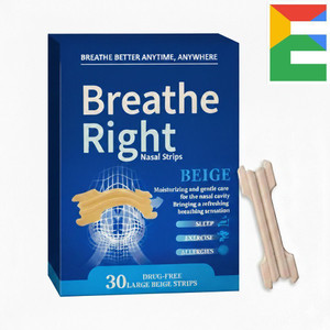 EKAKSH ENTERPRISE Breathe Right Pure Flow Nose Strips- Snore Stopper ...