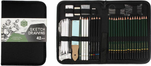 Flipkart.com | HAKIM'S Professional Drawing Pencils and Sketch Kit 42 ...