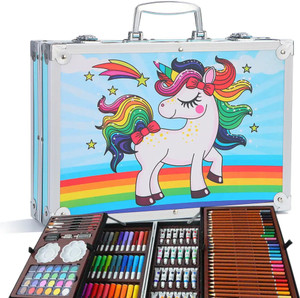 suitcase drawing set