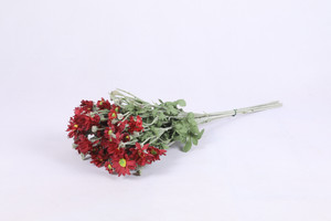 DECORZ AND CO European Red Daisy Artificial Flower Red Daisy Artificial ...