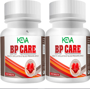 KEVA BP Care Tablets for Control High Blood Pressure (Pack Of 2) Price ...