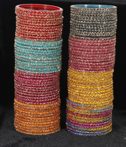 Bangles Set - Buy Glass Bangles Set For Sarees Online at Best Prices in ...