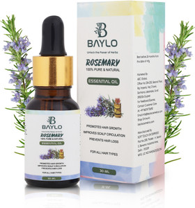 BAYLO Rosemary Essential Oil 100% Pure & Natural for Hair Growth ...