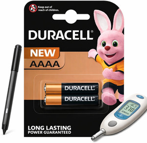 DURACELL Long-Lasting AAAA 1.5V Alkaline Cell for Surface Pen, Laser ...